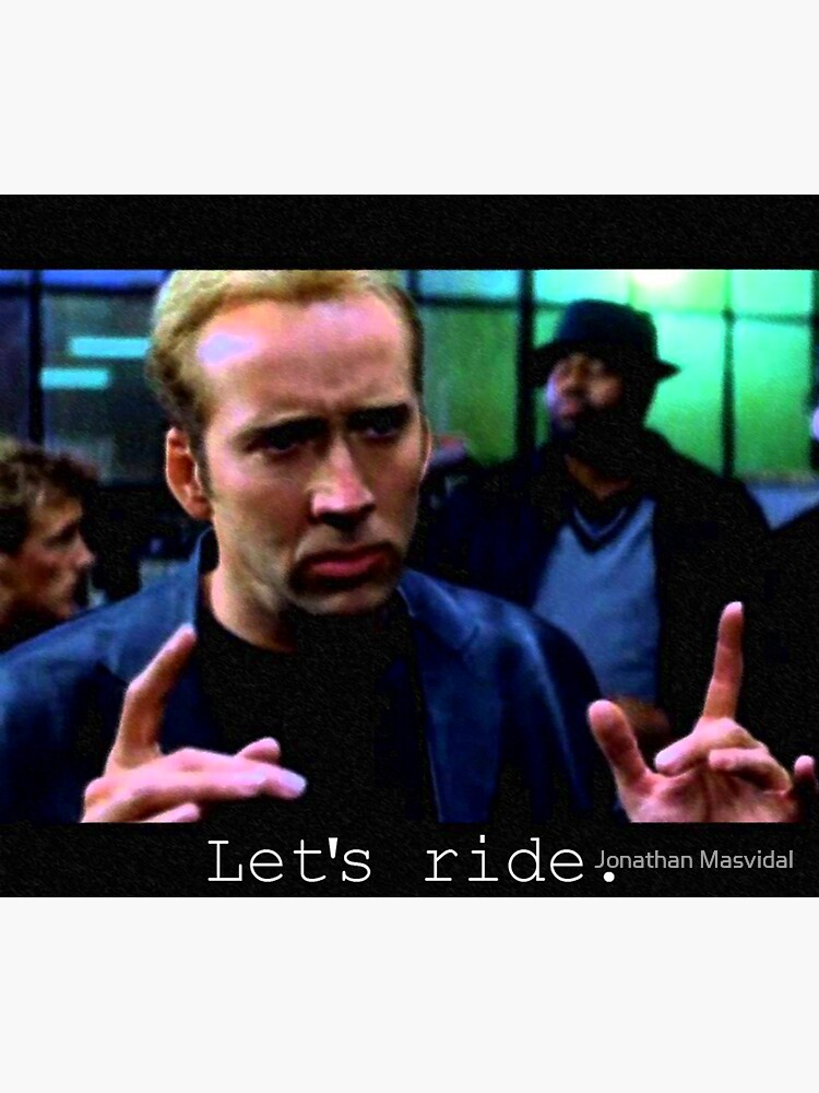"Let's Ride" Sticker for Sale by AlluringVice | Redbubble