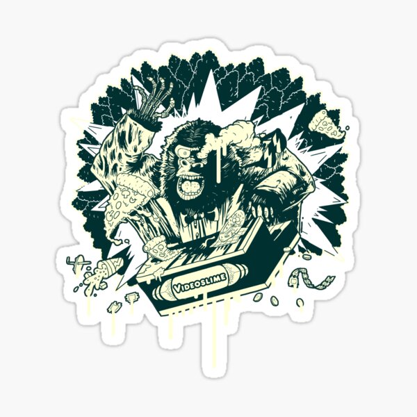 "Fatz" Sticker for Sale by videoslime | Redbubble