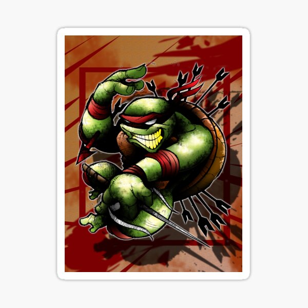 "Raph" Sticker for Sale by JeremyHarburn | Redbubble
