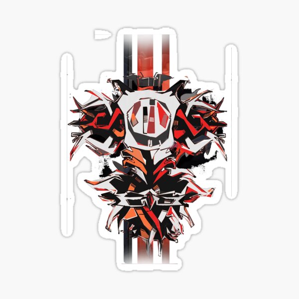 "Tribal Tech" Sticker by mattimac | Redbubble