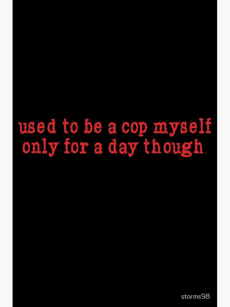 "Resident Evil - Leon Kennedy Quote " Poster for Sale by storms98 ...