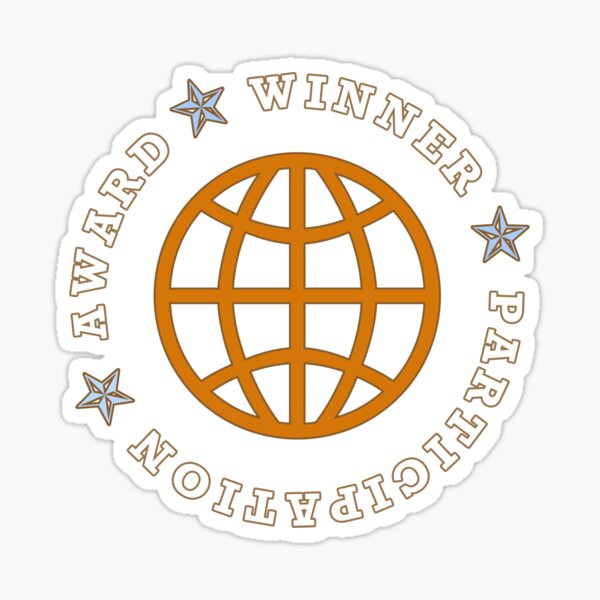 Participation Award Stickers | Redbubble