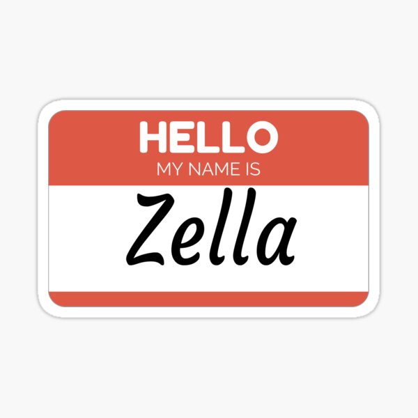 Zella Gifts & Merchandise | Redbubble