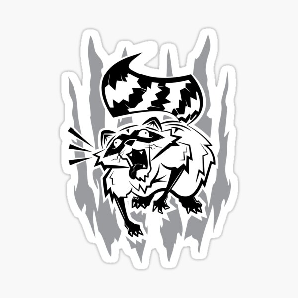 "Rabid" Sticker for Sale by Fanboy30 | Redbubble