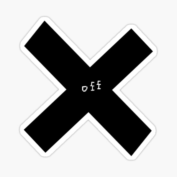 "OFF Logo Design" Sticker by BrandyElsen | Redbubble