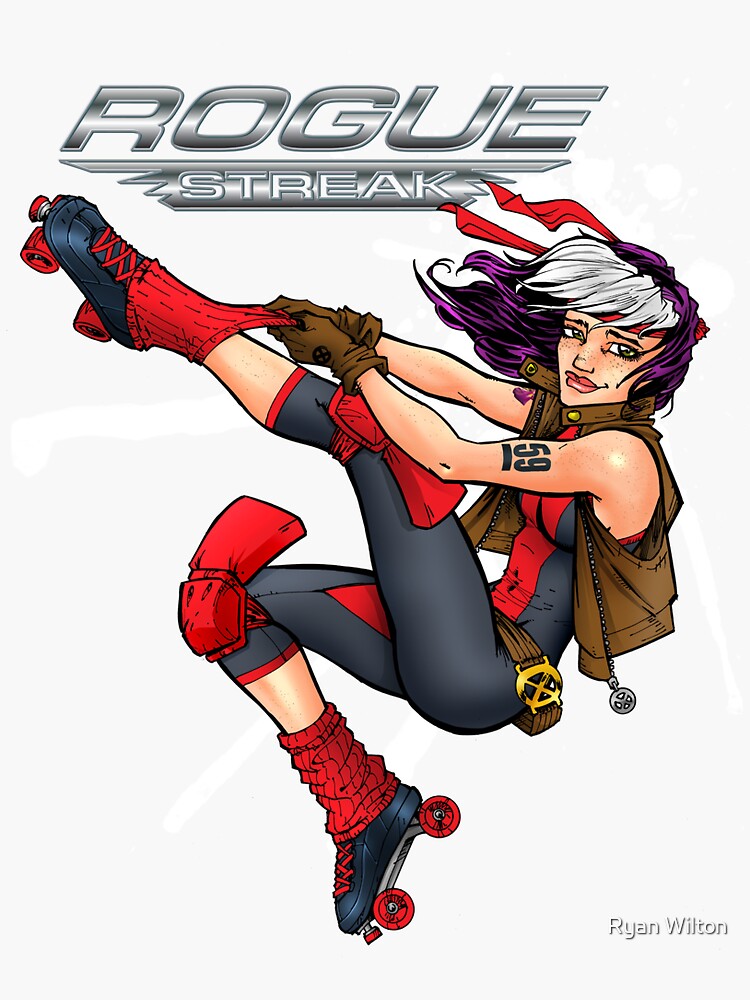 "Rogue Streak 2012 - with logo" Sticker for Sale by channandeller ...