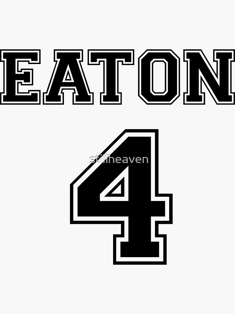 "Eaton - T" Sticker for Sale by stillheaven | Redbubble