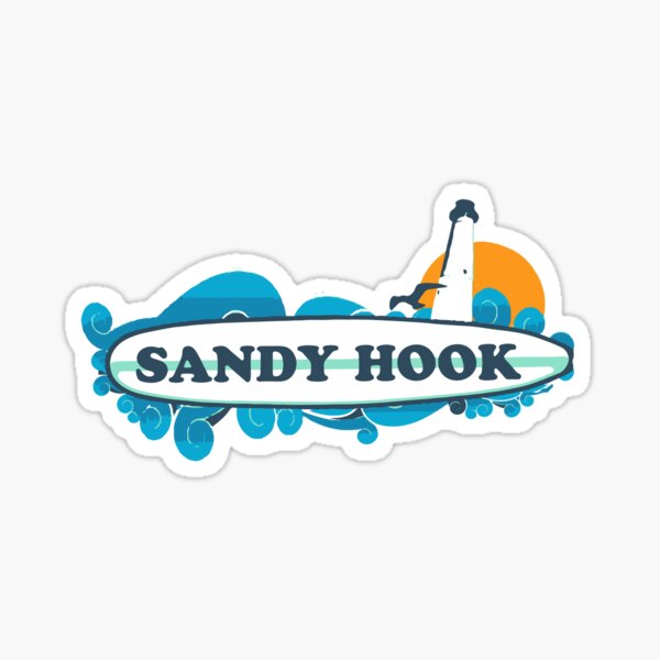 "Sandy Hook - New Jersey." Sticker for Sale by ishore1 | Redbubble