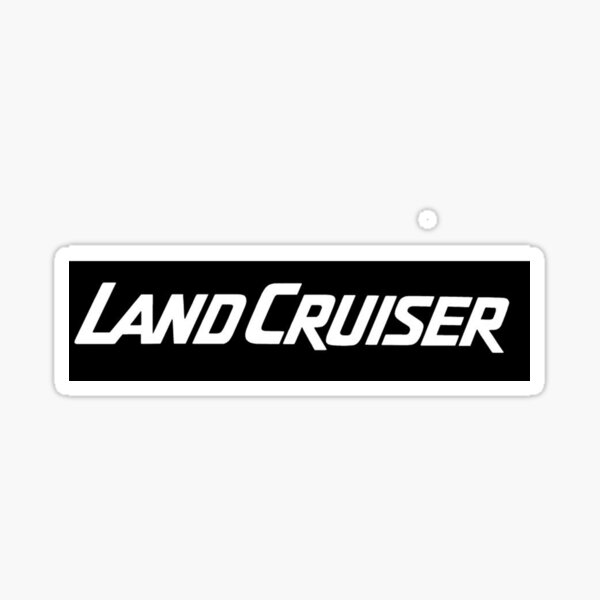Landcruiser Stickers | Redbubble