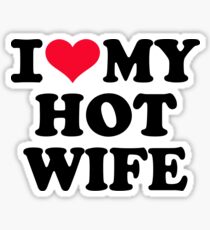 I Love My Wife Stickers | Redbubble