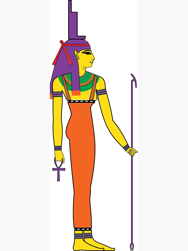 "Isis [FRESH Colors] | Egyptian Gods, Goddesses, and Deities" Magnet ...