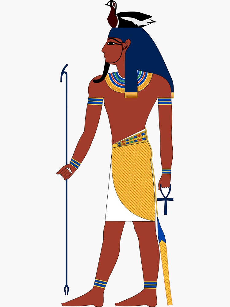 Pegatina «Geb Version 2 | Dioses egipcios, diosas y deidades» de ...