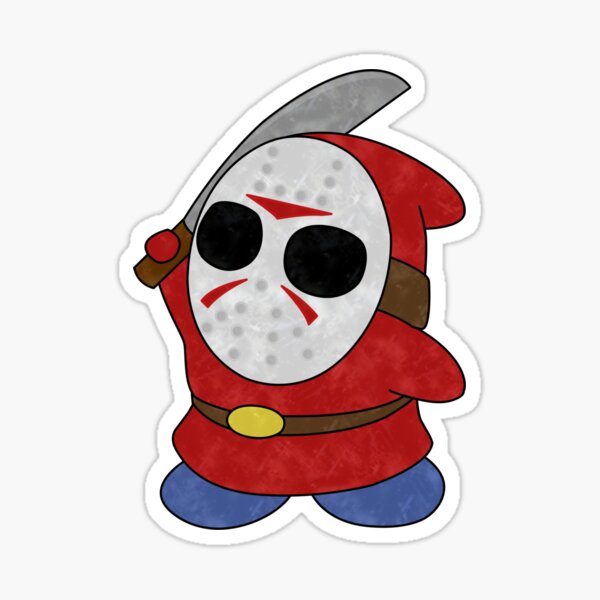 Shy Guy Stickers | Redbubble