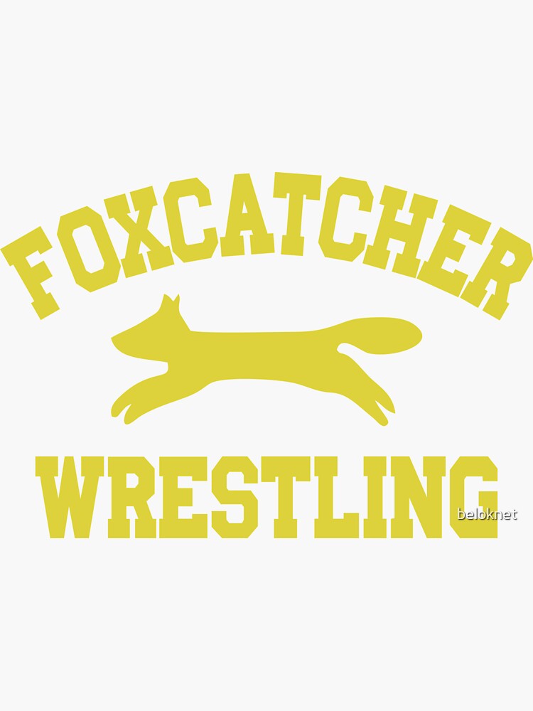 "Foxcatcher Wrestling" Sticker by beloknet | Redbubble