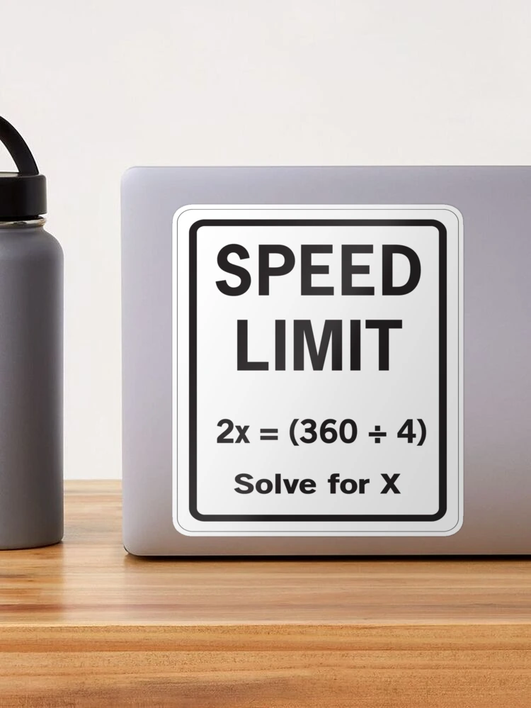 Speed Limit Math Memes