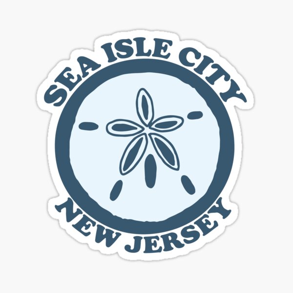 "Sea Isle - New Jersey." Sticker by ishore1 | Redbubble