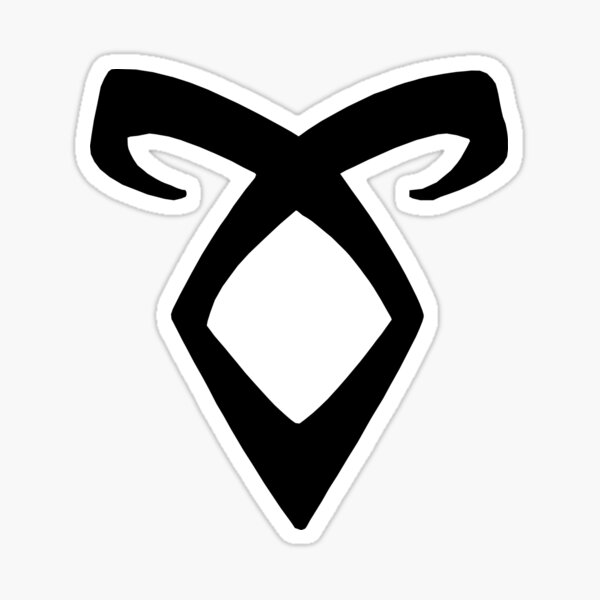 "Angelic Power Rune" Sticker for Sale by RabbitMachine | Redbubble