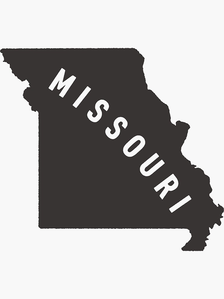 "Missouri - My home state" Sticker by homestates | Redbubble