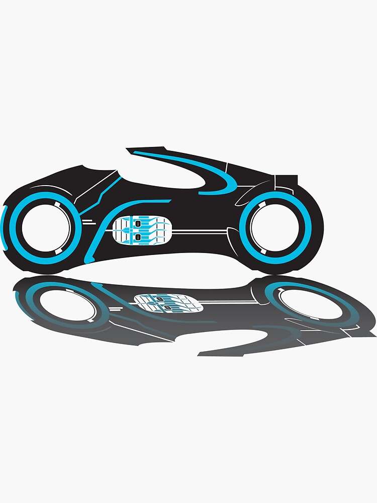 "Tron Lightcycle" Sticker for Sale by anblick | Redbubble