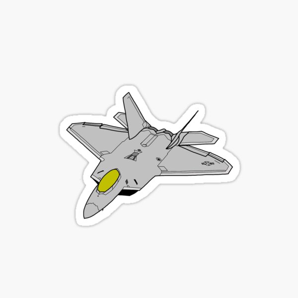 F 22 Raptor Stickers | Redbubble
