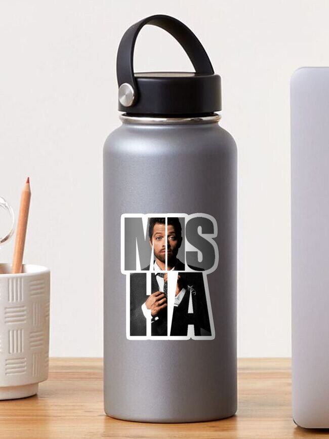 "Misha Misha Misha Collins" Sticker for Sale by Kuroko1033 | Redbubble