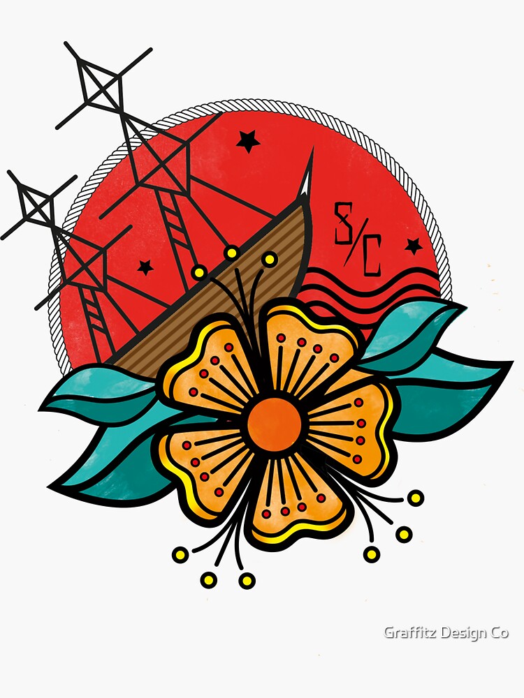 "SINKING SHIP" Sticker for Sale by stoln | Redbubble