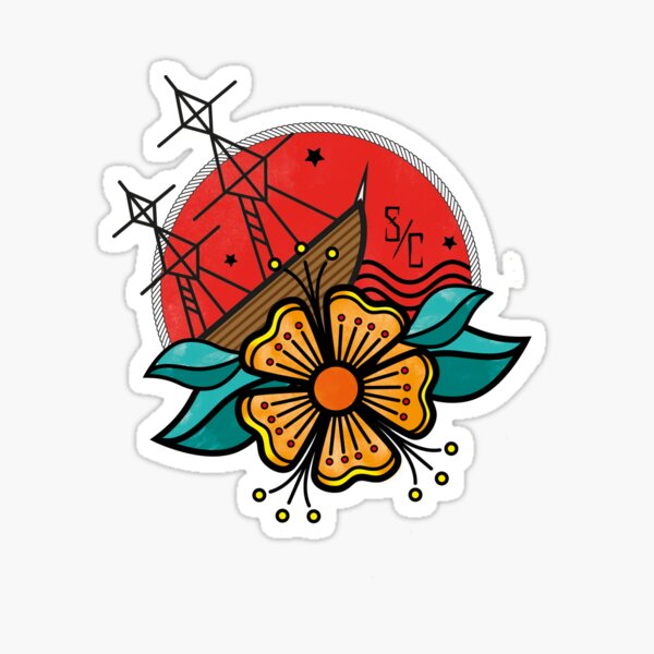 "SINKING SHIP" Sticker for Sale by stoln | Redbubble