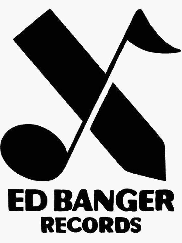 "Ed Banger Records - Logo" Sticker for Sale by Mrlagare456 | Redbubble
