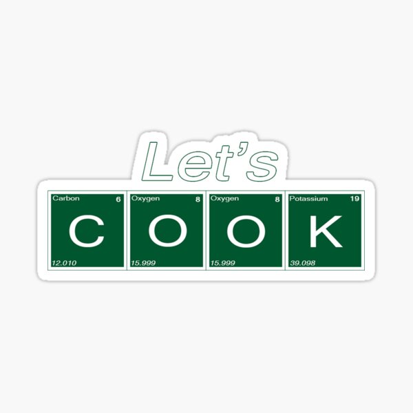 "Let's Cook" Sticker by GarfunkelArt | Redbubble