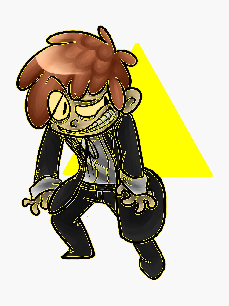 "Bipper Sticker" Sticker by Draikinator | Redbubble