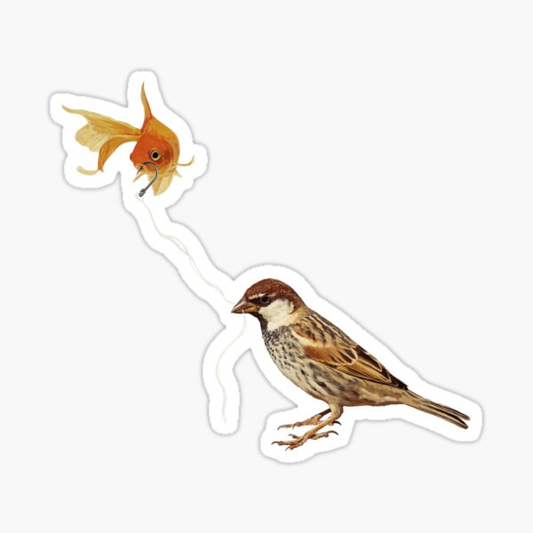 "hooked" Sticker for Sale by seamless | Redbubble