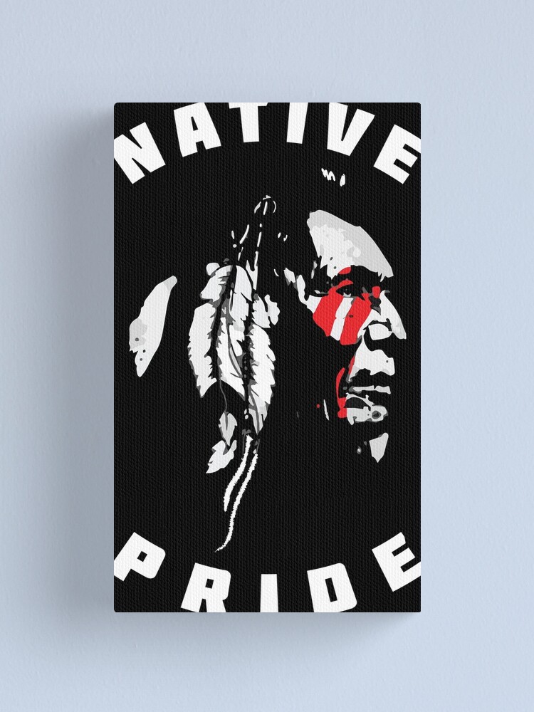 "Native American Pride" Canvas Print for Sale by klauskinski | Redbubble