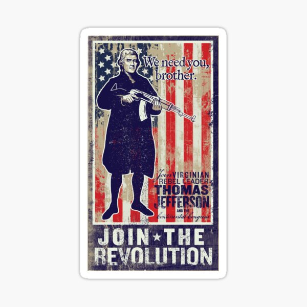 Revolutionary War Stickers | Redbubble