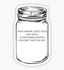 Holy Water Stickers | Redbubble
