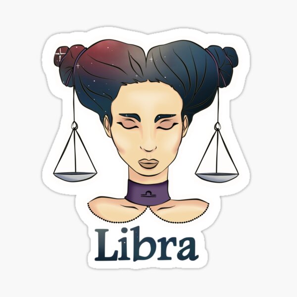 "Libra " Sticker for Sale by JoSharp | Redbubble