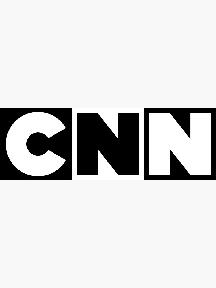 "CNN" Sticker for Sale by kovacs | Redbubble