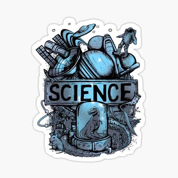 "Science" Sticker for Sale by tyna | Redbubble