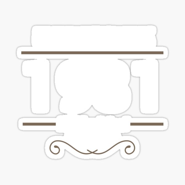 "Making history since 1981" Sticker for Sale by JJFarquitectos | Redbubble