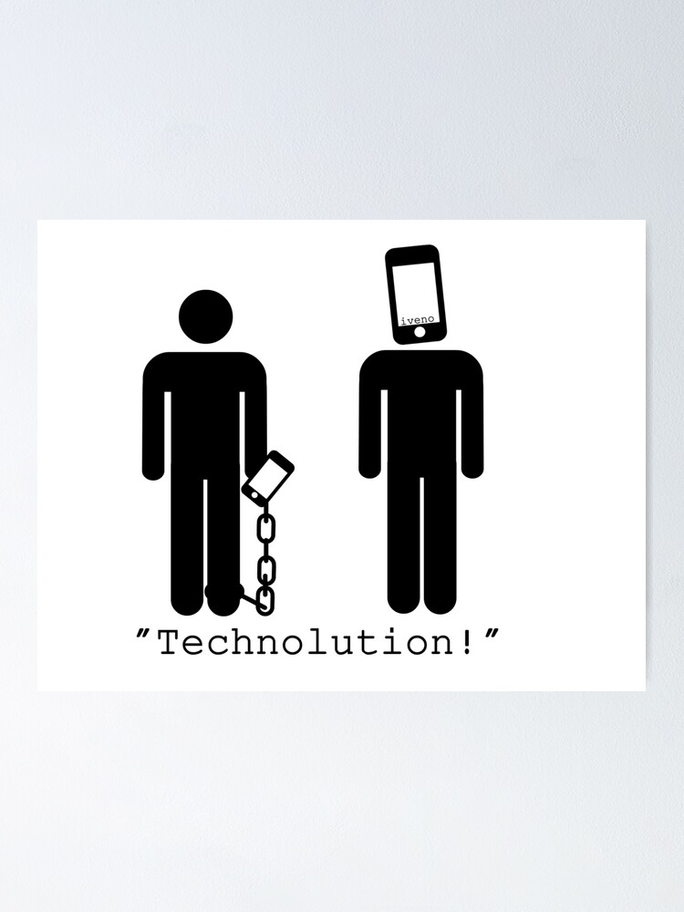 "Technolution" Poster for Sale by iveno | Redbubble