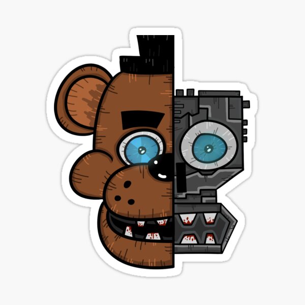 "Freddy (Five nights at Freddys)" Sticker for Sale by ColoniusBrony ...