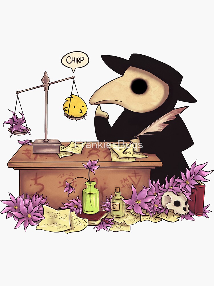 Sticker « Docteur Peste XIXème », par FrankiesBugs | Redbubble