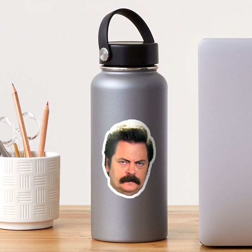 "Ron face" Sticker for Sale by hmbustamante | Redbubble