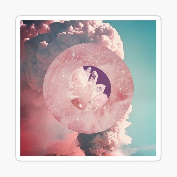 "Crystal Candy Volcano" Sticker by CaptMummy | Redbubble