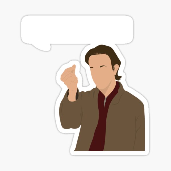 "Hells yeah! Gabriel tee" Sticker for Sale by Copperoxide | Redbubble