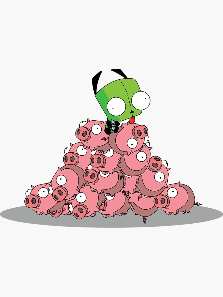 "GIR" Sticker for Sale by FR13R | Redbubble