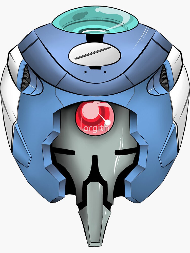 "evangelion unit-00" Sticker for Sale by orgith | Redbubble