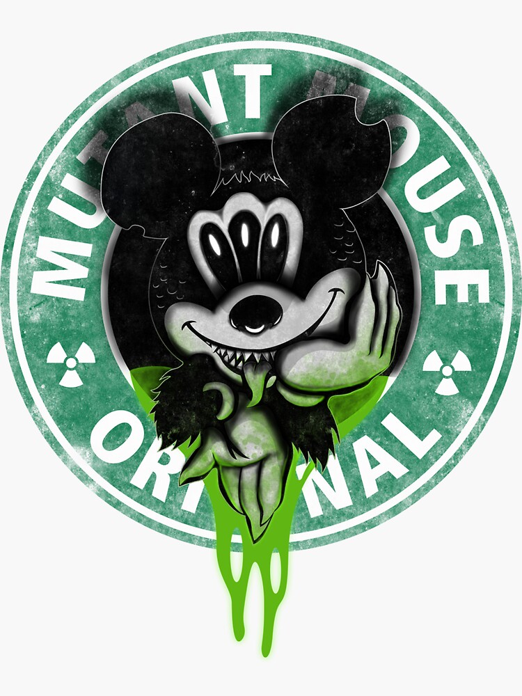 "Mutant Mouse" Sticker for Sale by thiagogarcia | Redbubble