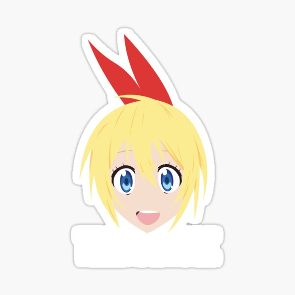 "Team Chitoge - Nisekoi" Sticker for Sale by LJAIII | Redbubble