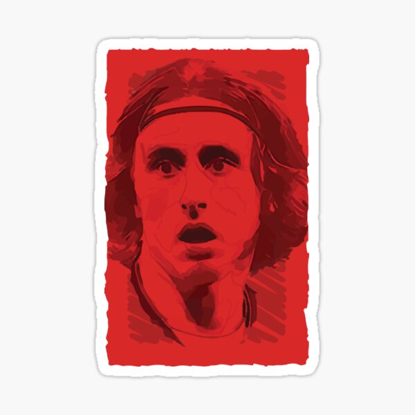 "World Cup Edition - Luka Modric / Croatia" Sticker for Sale by miksa ...