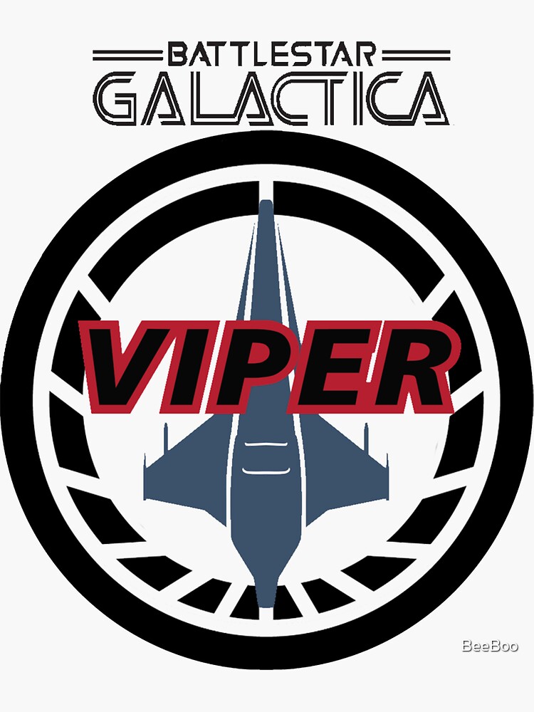 "Viper Pilot Logo" Sticker for Sale by BeeBoo | Redbubble